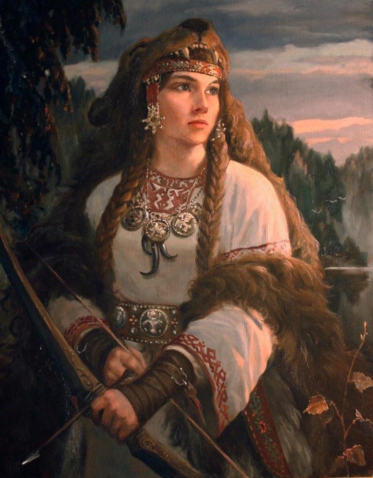 Devana: Slavic Goddess of Forest & Hunting